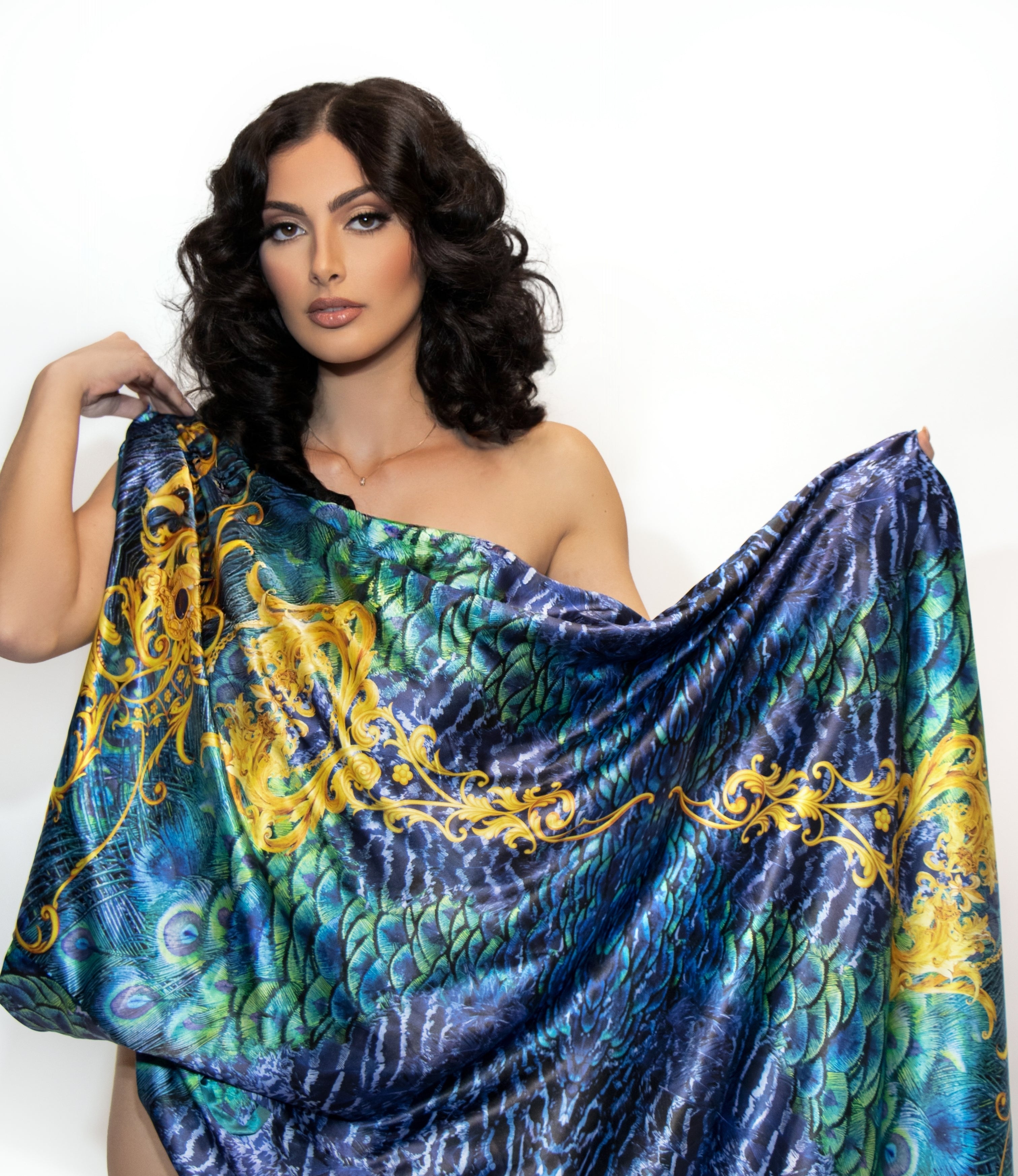 Scarf in Pagun Print – Lumija Swimwear